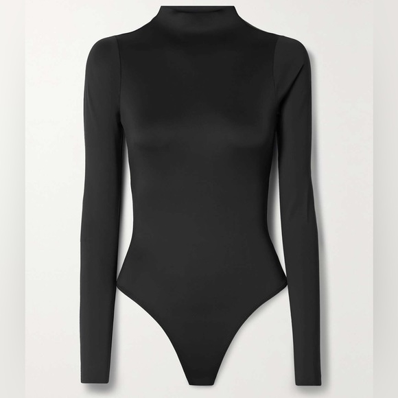 Good American | Tops | Nwt Good American Scuba Thong Bodysuit 2 Medium ...